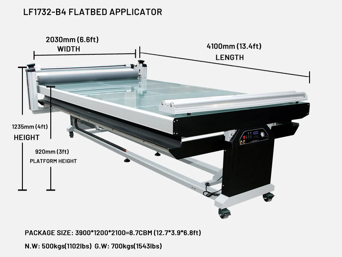 Lefu & Mefu Smart Table Flatbed Laminator - LF1732-B4