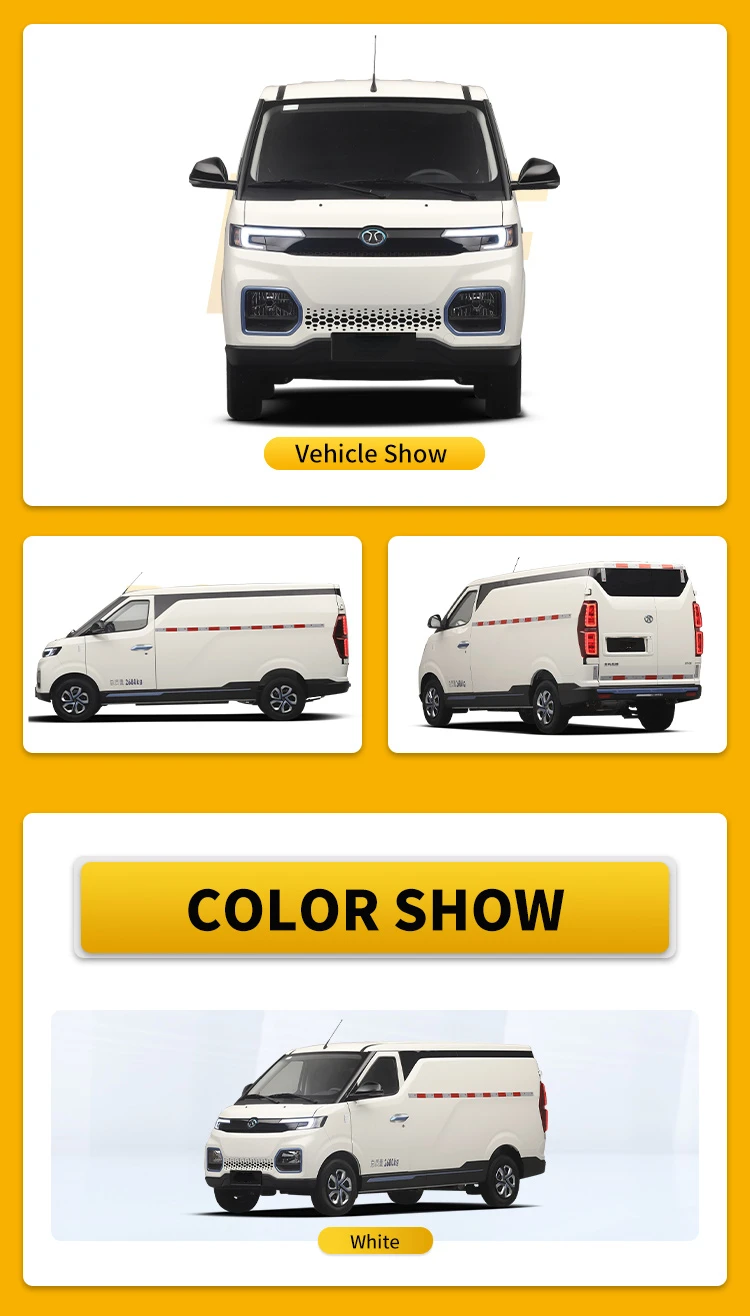 2022 New Baic Changhe Ev5 Cargo Van Petrol And Gas Fuel Type With Rear ...
