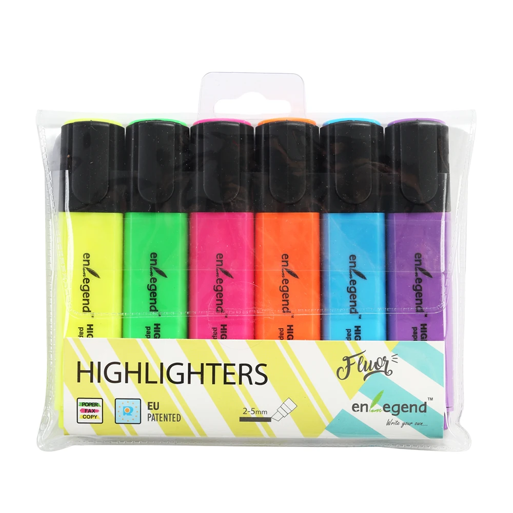 Office School Stationery Products Private Label Fluorescent Colorful ...