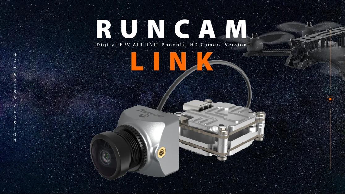 Runcam Link Kit Phoenix Long Range Digital 1280x720 60fps Hd Video ...