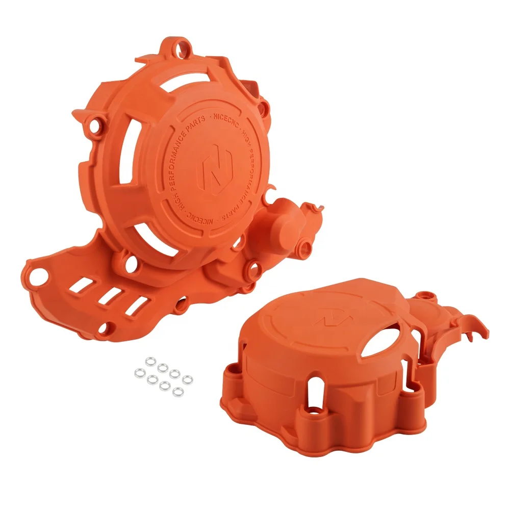 Nicecnc Engine Clutch Ignition Cover Kit For Ktm 250 350 Exc-f Excf ...
