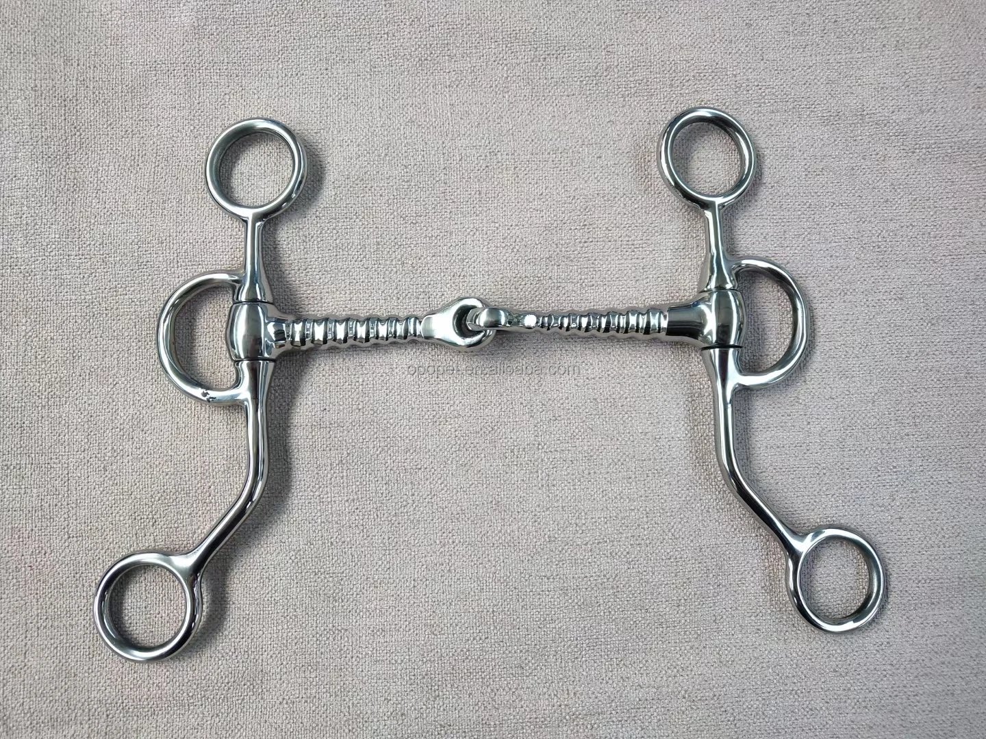 Horshi Junior Horse Roller Gag Bits Stainless Steel Snaffle Horse ...