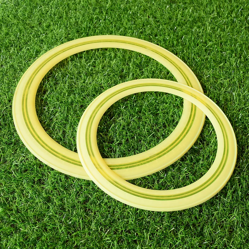 Custom Color Logo Outdoor Sport Rubber Silicone Flying Disc Ring