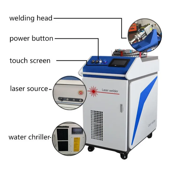 Max Raycus Manufacturer 1000w 1500w 2000w Handheld Fiber Laser Welding Machine Price For Gold ...