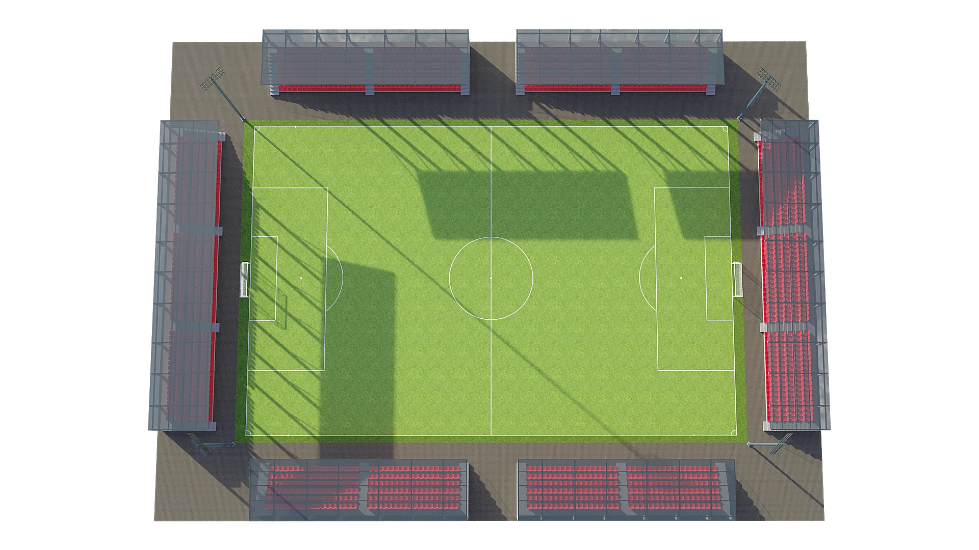 Professional Soccer Pitch Equipment Set for Stadiums - Customizable ...
