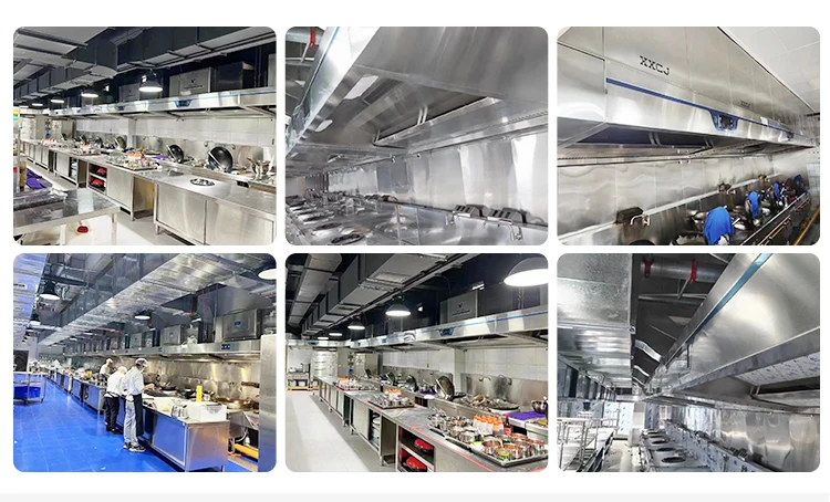 Bestong Ventless Commercial Kitchen Hood - 99% Smoke Removal