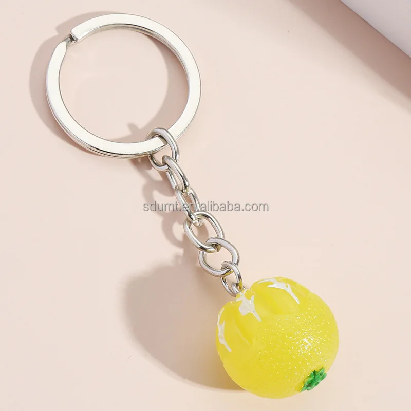 Hot Sale Fruit Key Chain Vegetable Keychain Key Ring - Buy Fruit ...