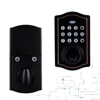 Elock Es223 Programmable Automatical Smart Deadbolt Lock Password Pin ...