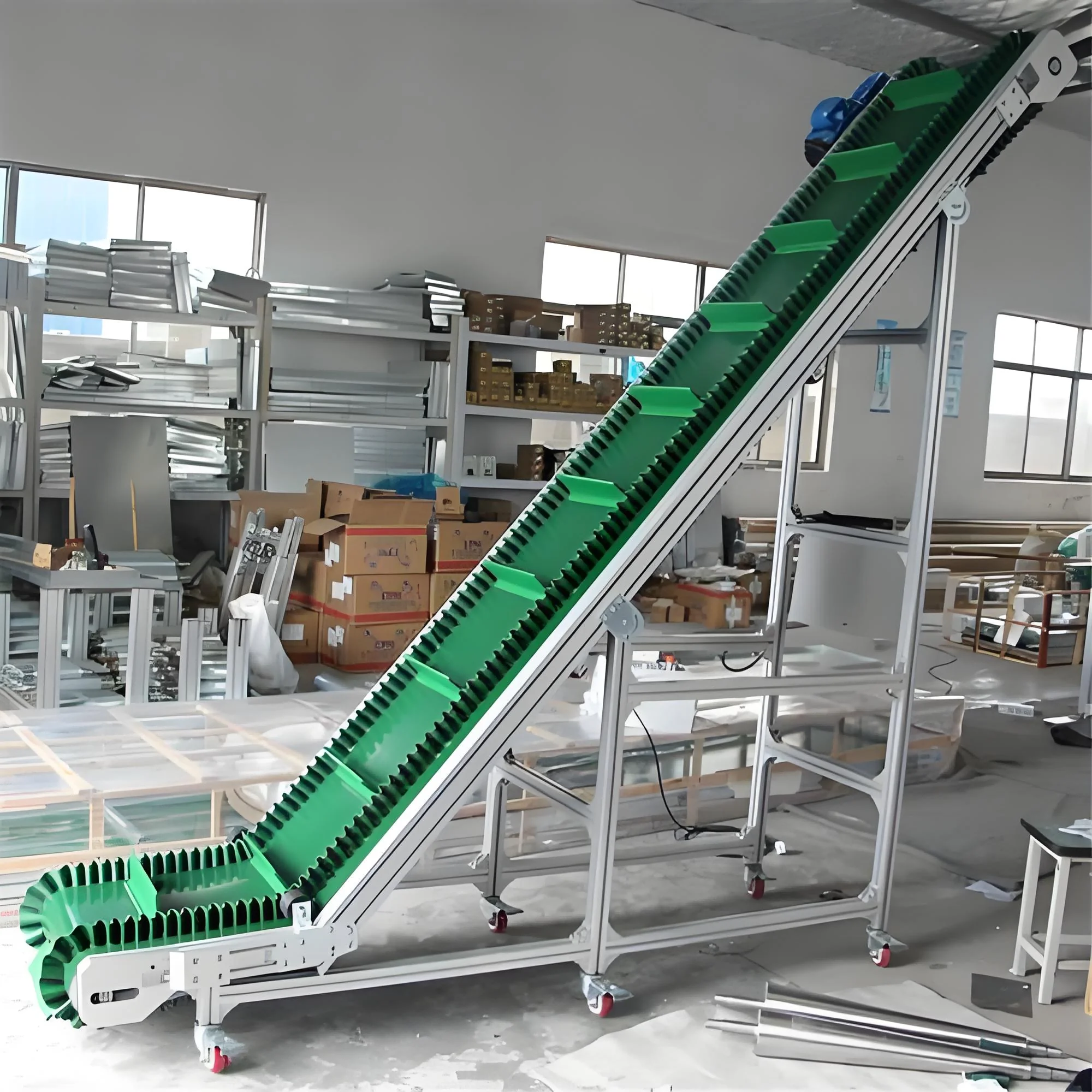 Customized Esd Conveyer Belt Rubber Dotted Anti-static Patterned Pvc ...