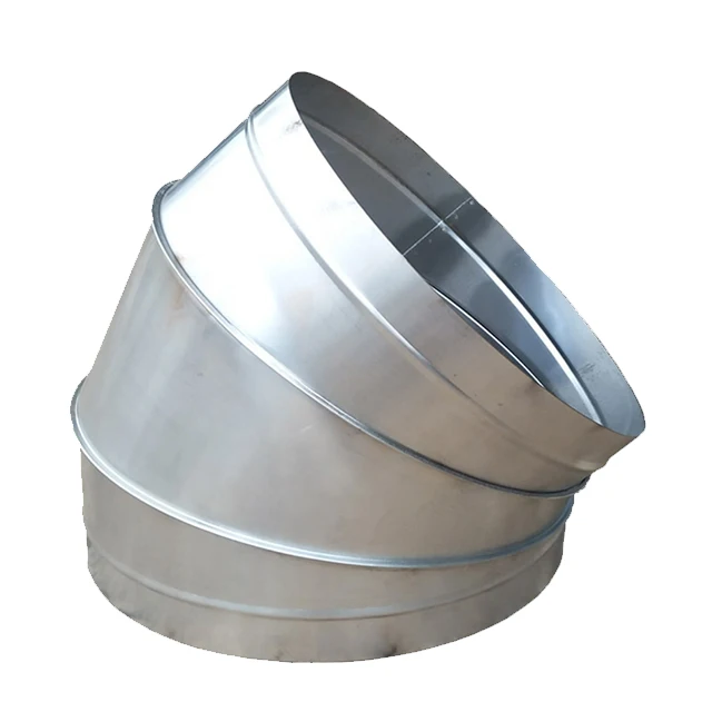 Galvanized Sheet Spiral Duct Elbow For Ventilation Ductwork Joint - Buy ...