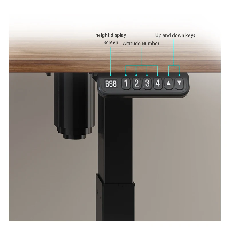 Height Adjustable Table Stand Up Standing Desk Lifting Computer Desk ...