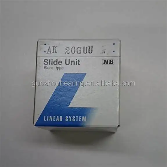 Nb直线滑动衬套直线轴承ak20 Ak20gw Ak20gwuu - Buy 直线运动轴承smb13guu Smb16guu Smb20guu ...