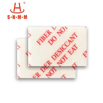 Environmental Friendly Fiber Filmed Desiccant With Thin Sticker Tape ...