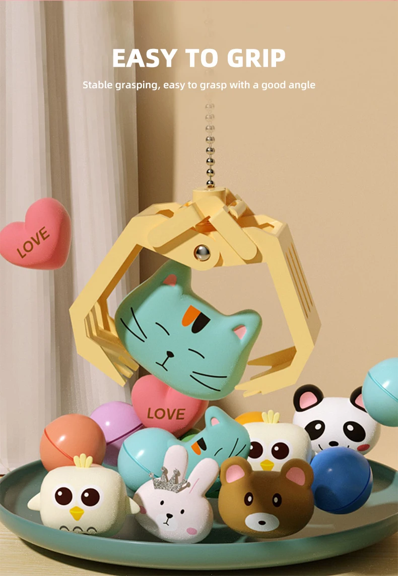 Samtoycn Electronic Catching Doll Stuffed Animal Plush Grabber Machine ...