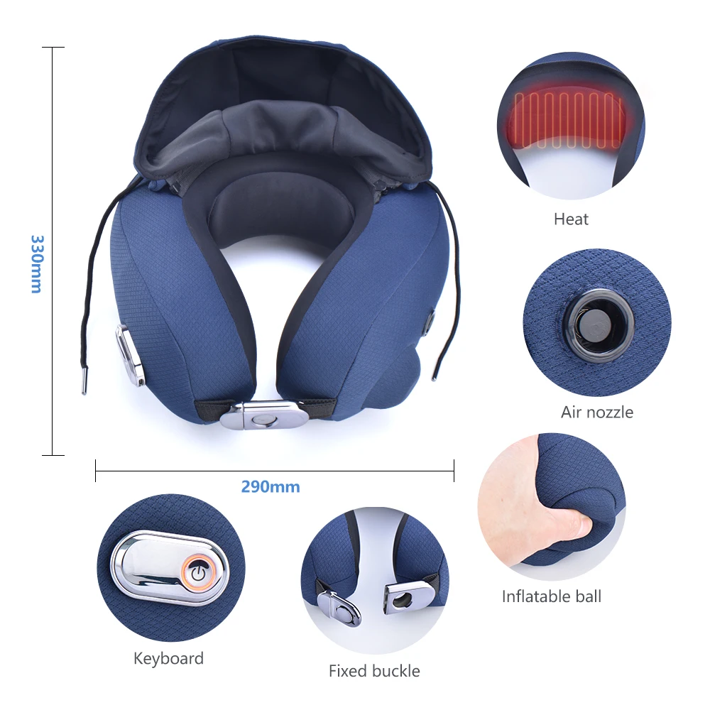 Alibaba.com: SIMO Inflatable Electric Heat Stretching Neck Massage ...