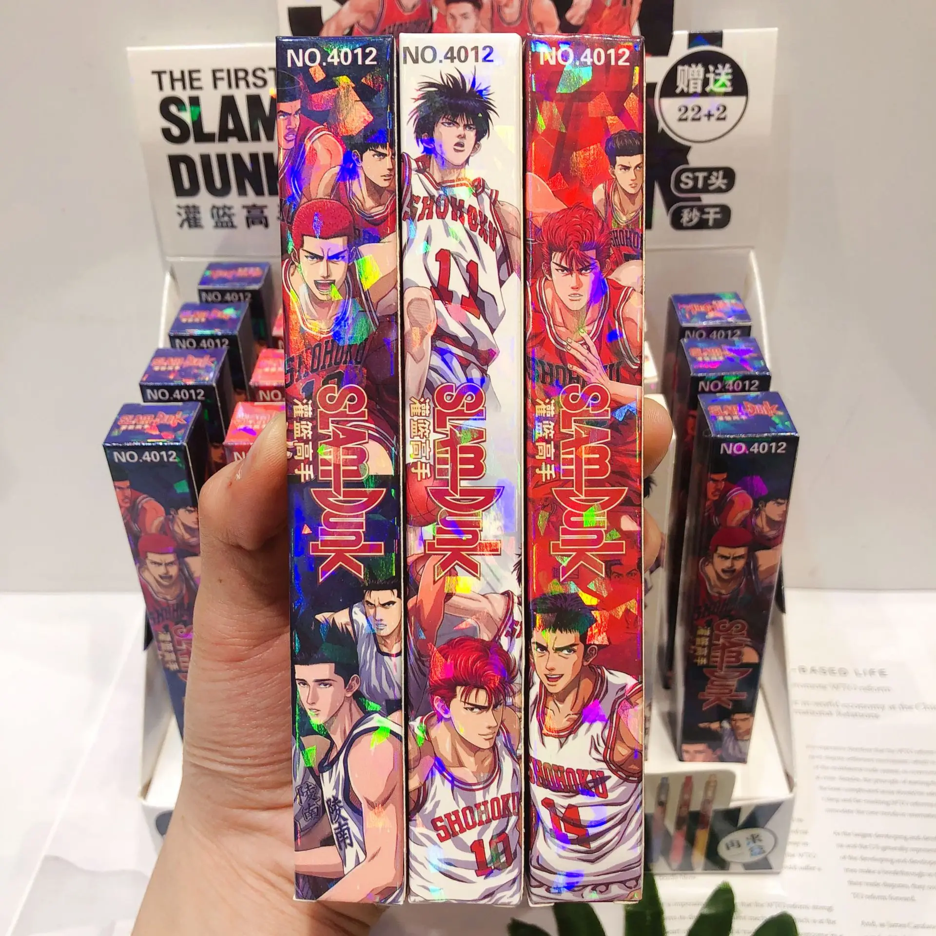 Cartoon Cartoon Lottery Blind Box Pen Kids Slam Dunk Neutral ...