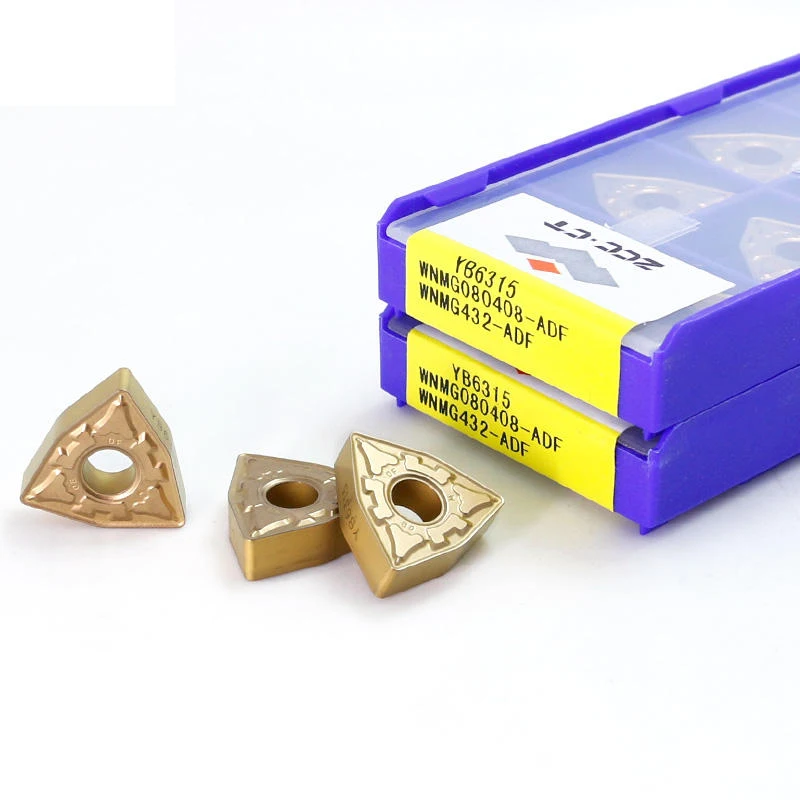 CNC Lathe Turning Tools Turning Carbide Insert WNMG Series Stainless Steel Processing WNMG080408 ...