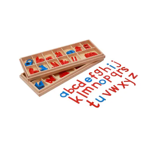 Montessori Moveable Alphabet Cursive - Large Educational Toy