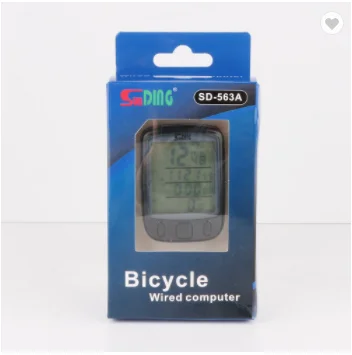 Bicycle Speedometer Wired Computer Stopwatch Water Proof Odometer Lcd ...