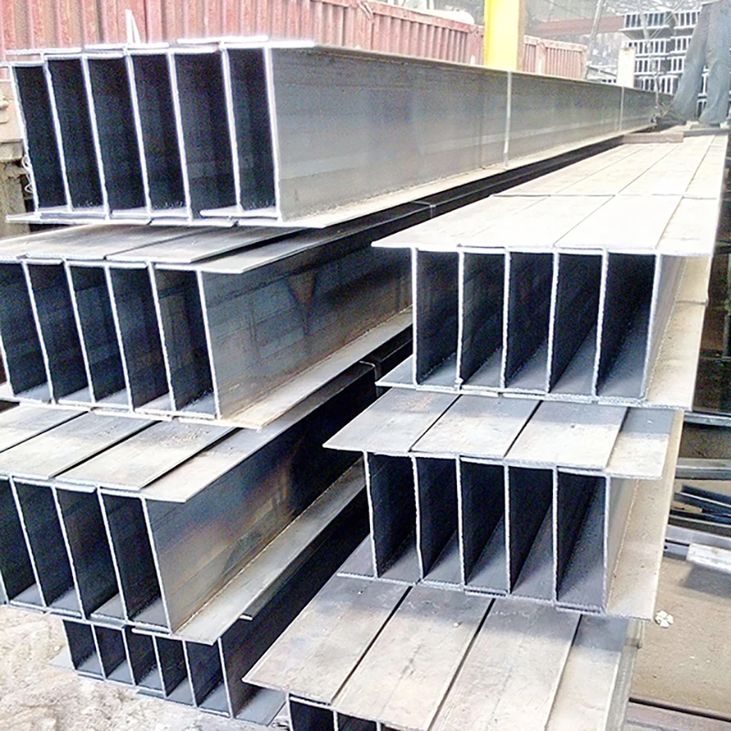 Hot Rolled Black Galvanized Steel H Beam Universal I Beam Q235b Q355b For Steel Structure - Buy ...