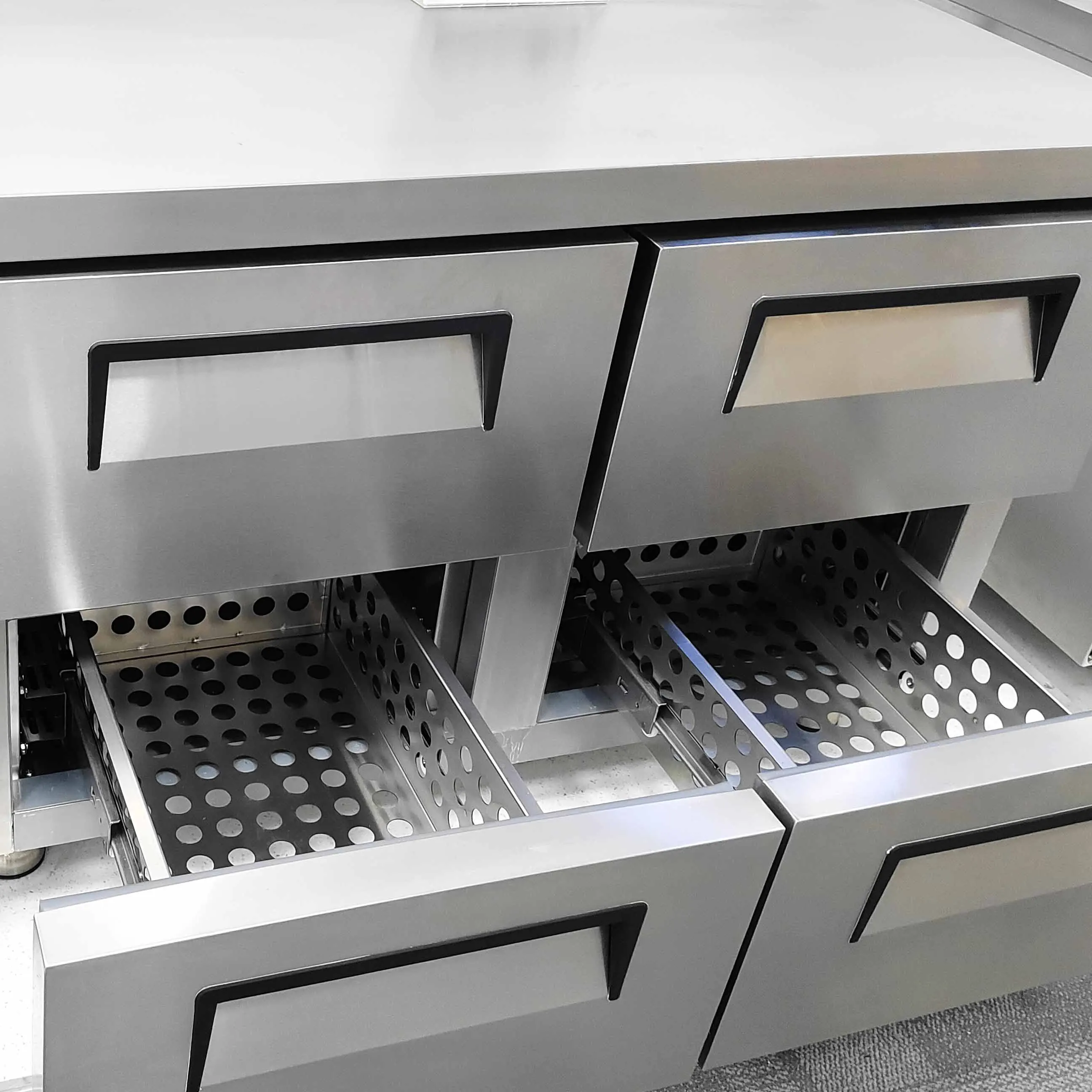 OEM Under-Counter Top Refrigeration Drawer for Restaurant Kitchen Air ...