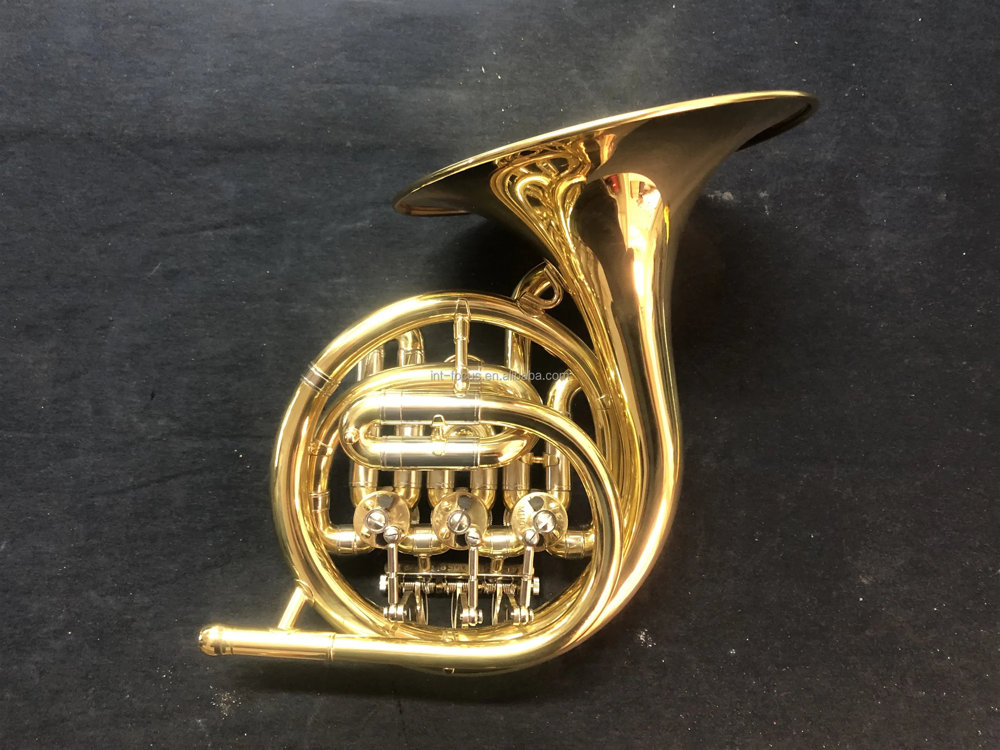Standard Bb Tone Brass Mini French Horn - Focustyle FFH-150