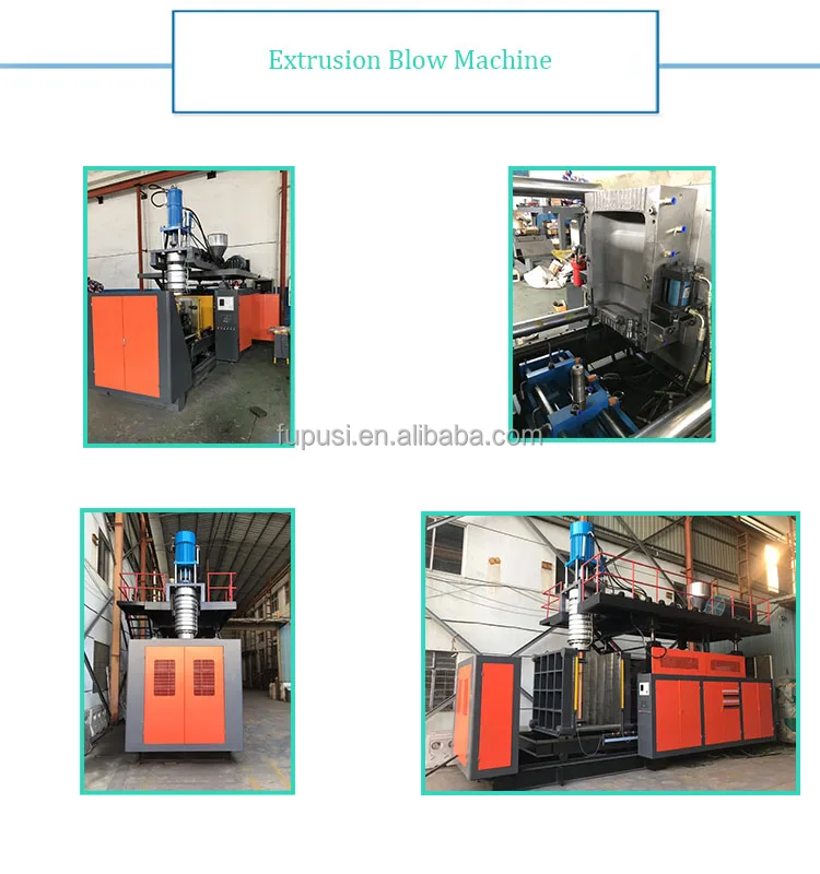 Extrusion Plastic Blowing Moulding Machine Fully Automatic High Speed Extrusion Blow Molding ...