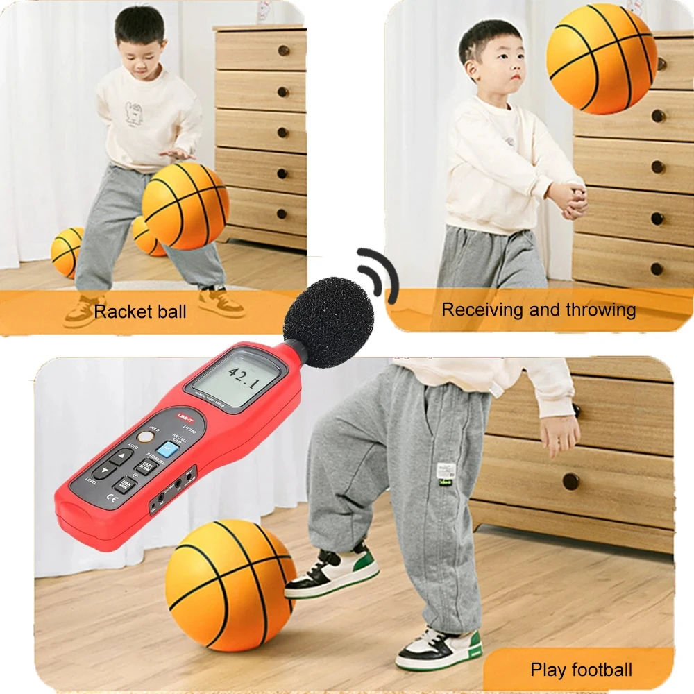 Indoor Silent Ball 9.4inch Soft PU Foam Bouncing Silent Silent Workout ...