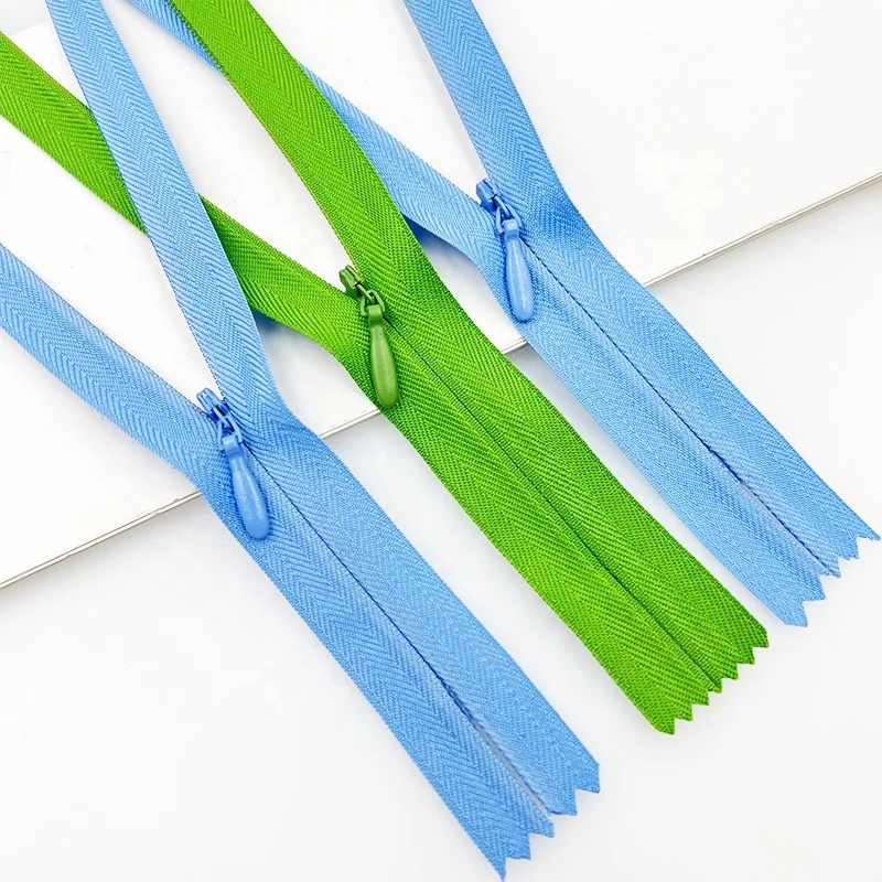 Wholesale Colorful Zip For Women Dresses Custom Invisible Zippers 3 ...