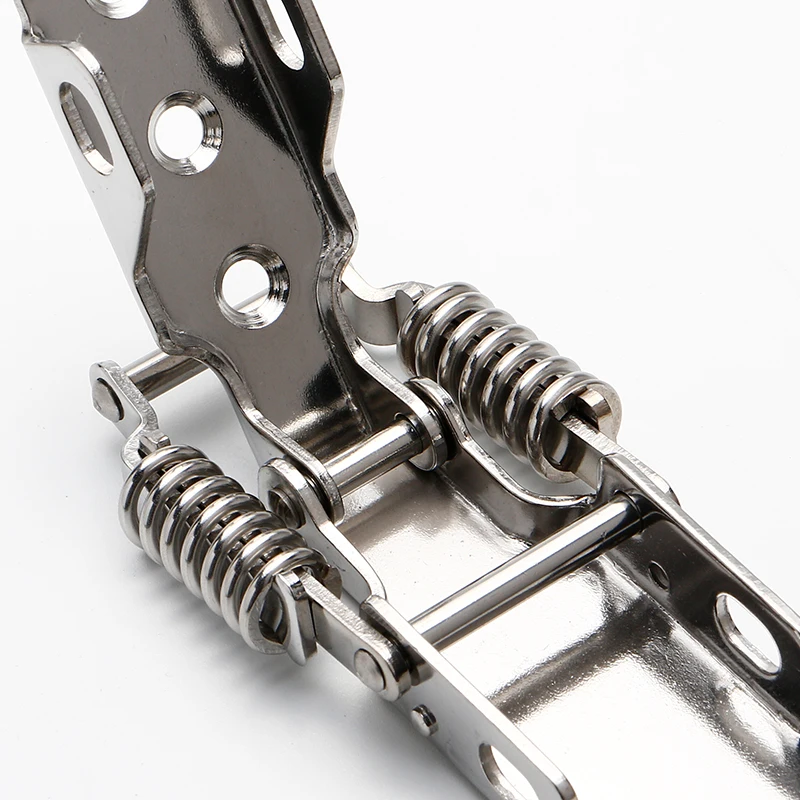 304 Stainless Steel Toggle Latch Spring-loaded Draw Latch Toggle Clamp ...