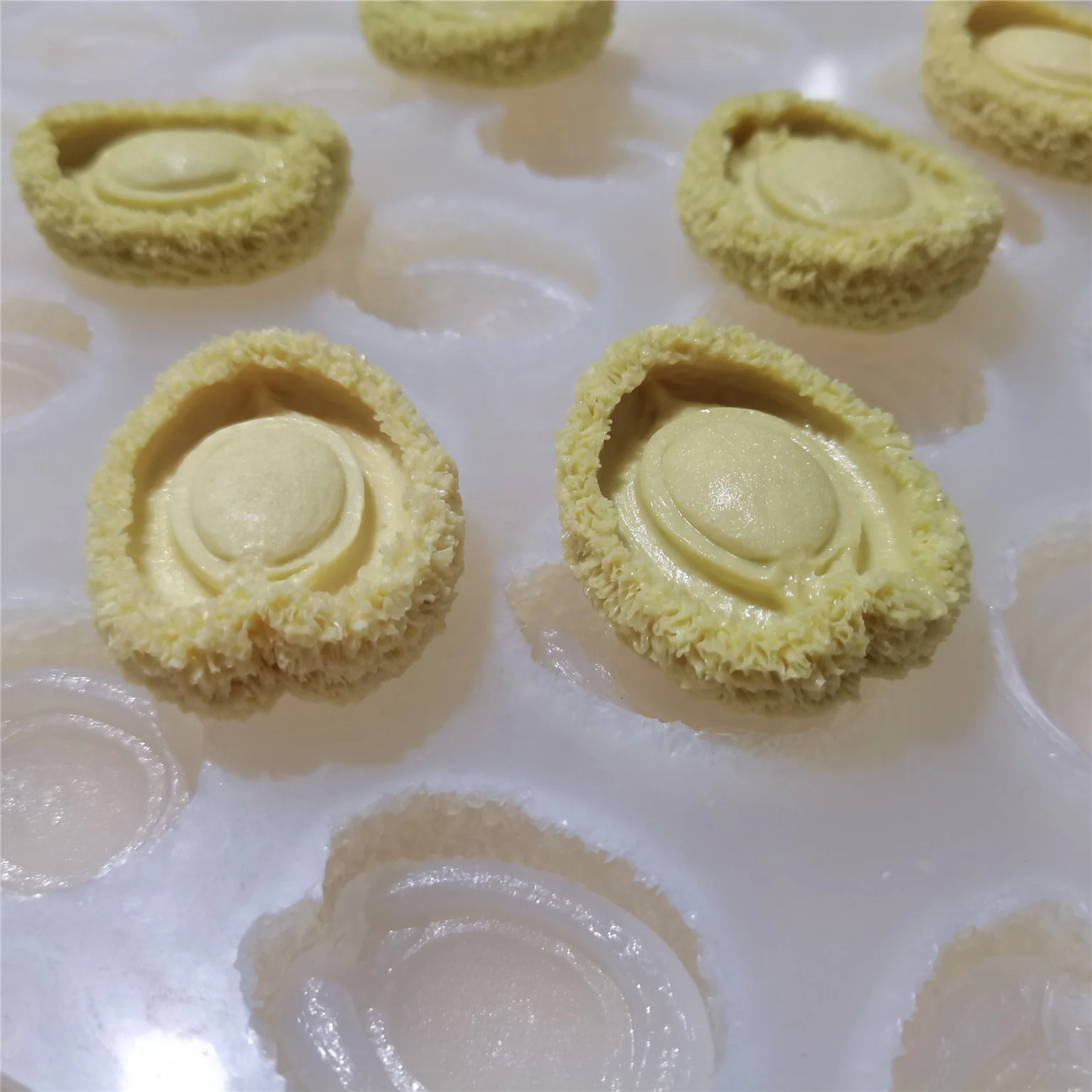 36 Cavities Custom Food Grade Simulation Abalone Silicone Mold For ...
