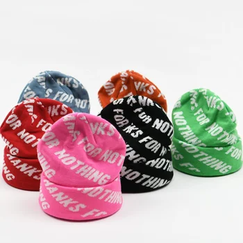 Beanie Hats Custom Logo Manufacturer Jacquard Y2k Winter Knitted Warm ...