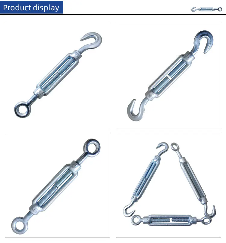 M16 M18 M20 M22 Forged Turnbuckle DIN1480 - Heavy Duty Stainless Steel ...