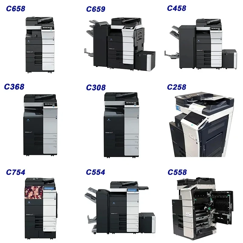 Used C258 Bizhub C368 C308 C258 Color Printer Machine Konica Minolta ...