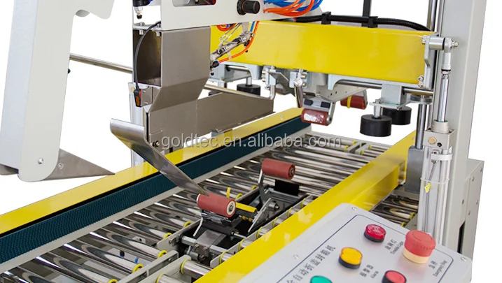 Automatic Adjustable Box Self Flap Folding Sealing Closing Packing ...