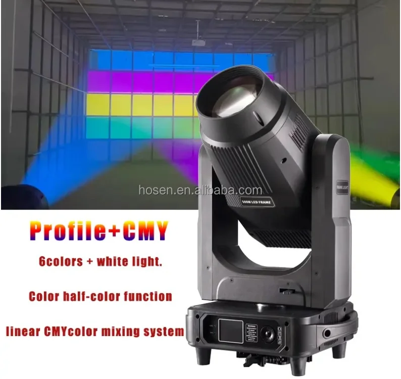 500W LED Beam Spot Wash 3in1 - Efficient Lighting Solutions