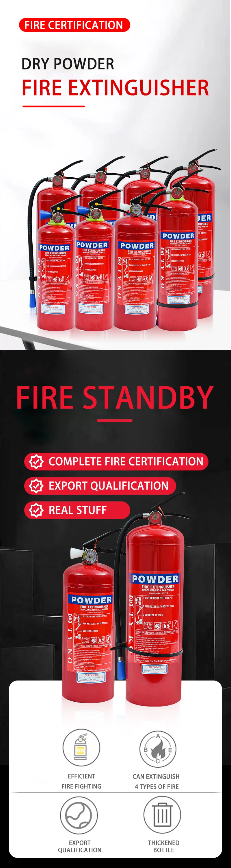 45Kg Cart Type Fire Extinguisher Wheeled Co2 Fire Extinguisher 10kg to ...