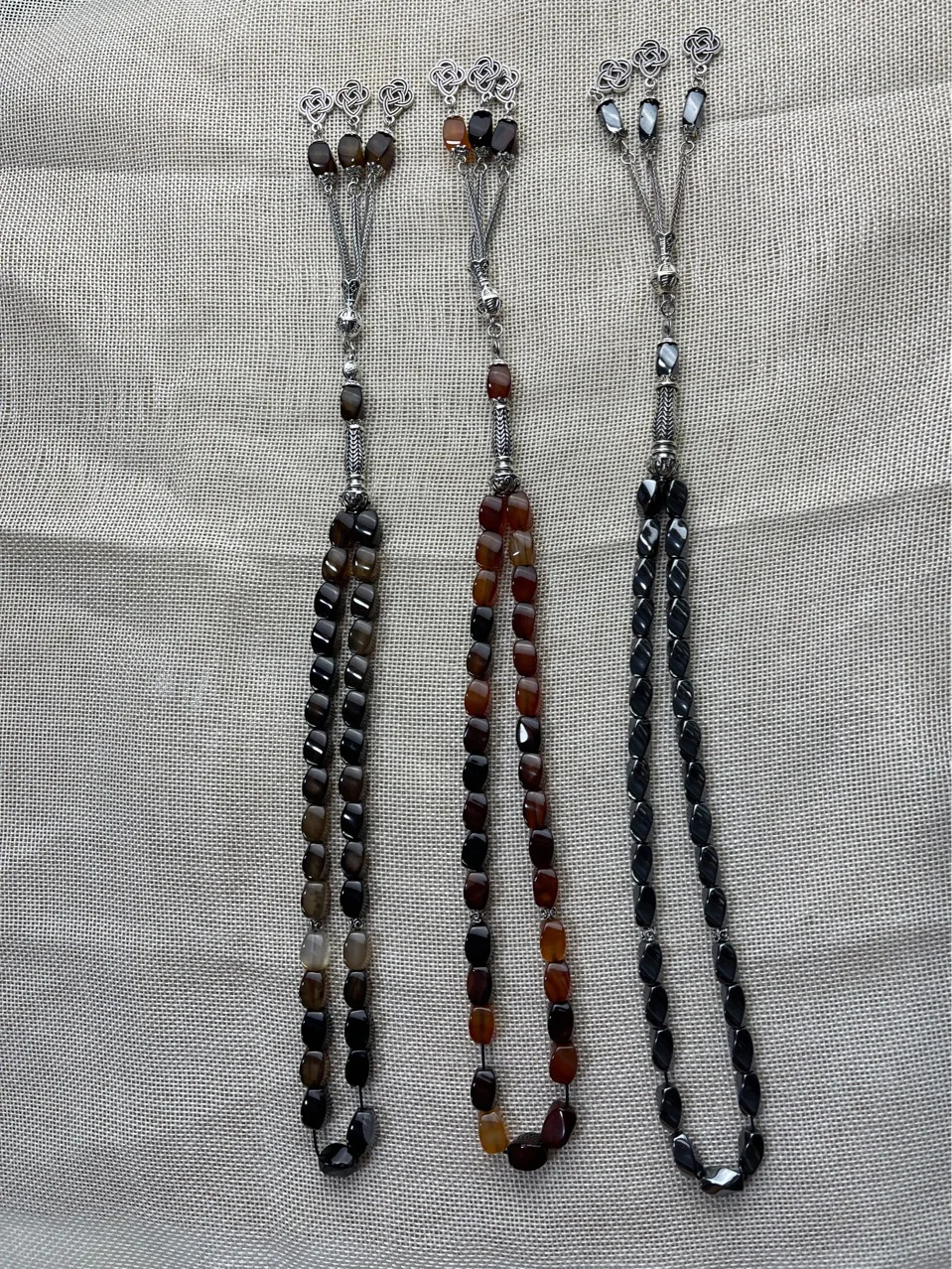 Resin Tasbih Prayer Bead Amber Misbaha 33 Beads Muslim Man Rosary ...