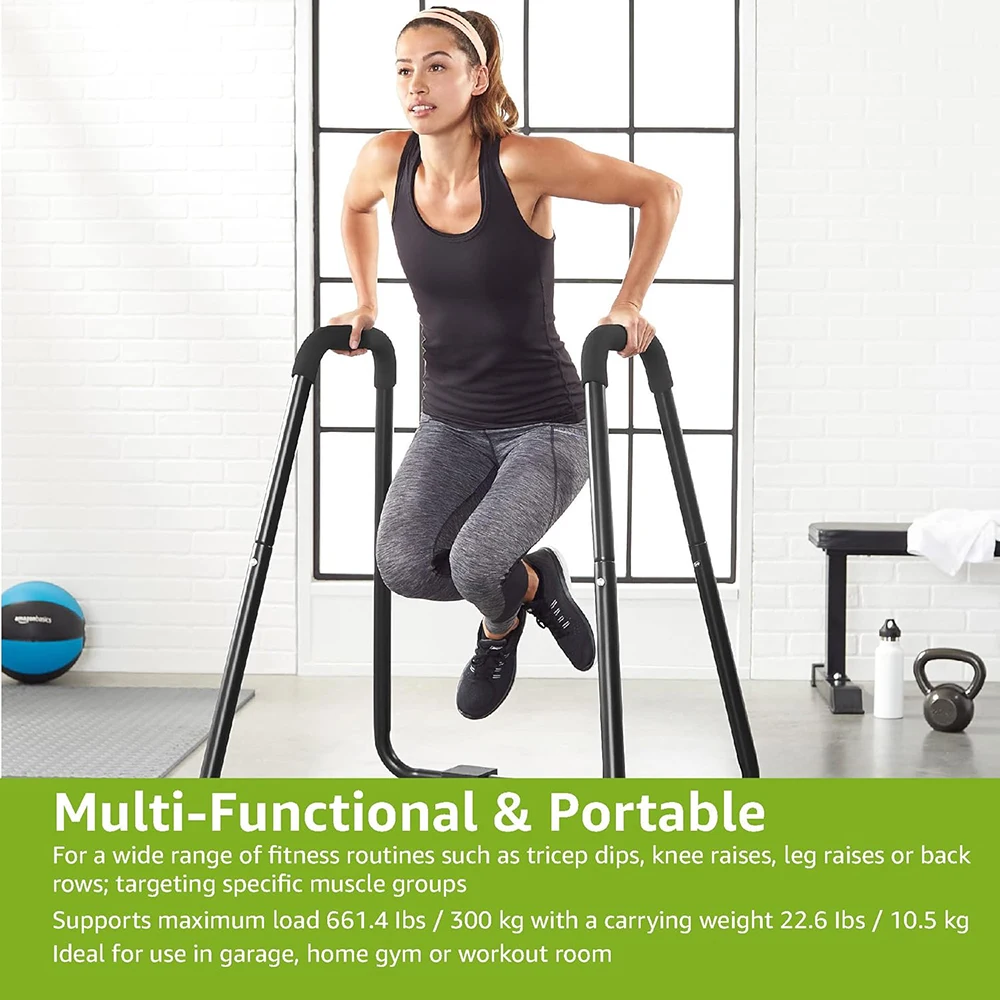Parallel Bars ,Dip Bar Fitness Station,Adjustable Folding Dip Stand ...
