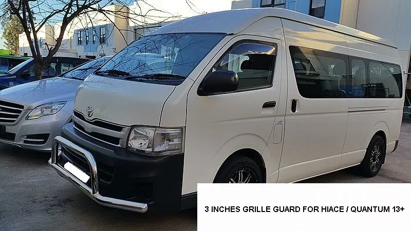 Hiace #1287 Grille Guard Hiace 200 Hiace Accessories Commuter Quantum ...
