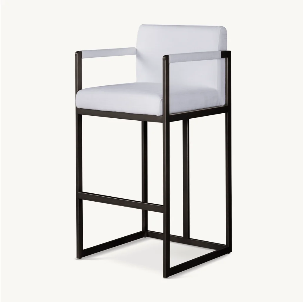 Sassanid Oem Modernist Stool Wexler Square Fabric Bar & Counter Stool ...