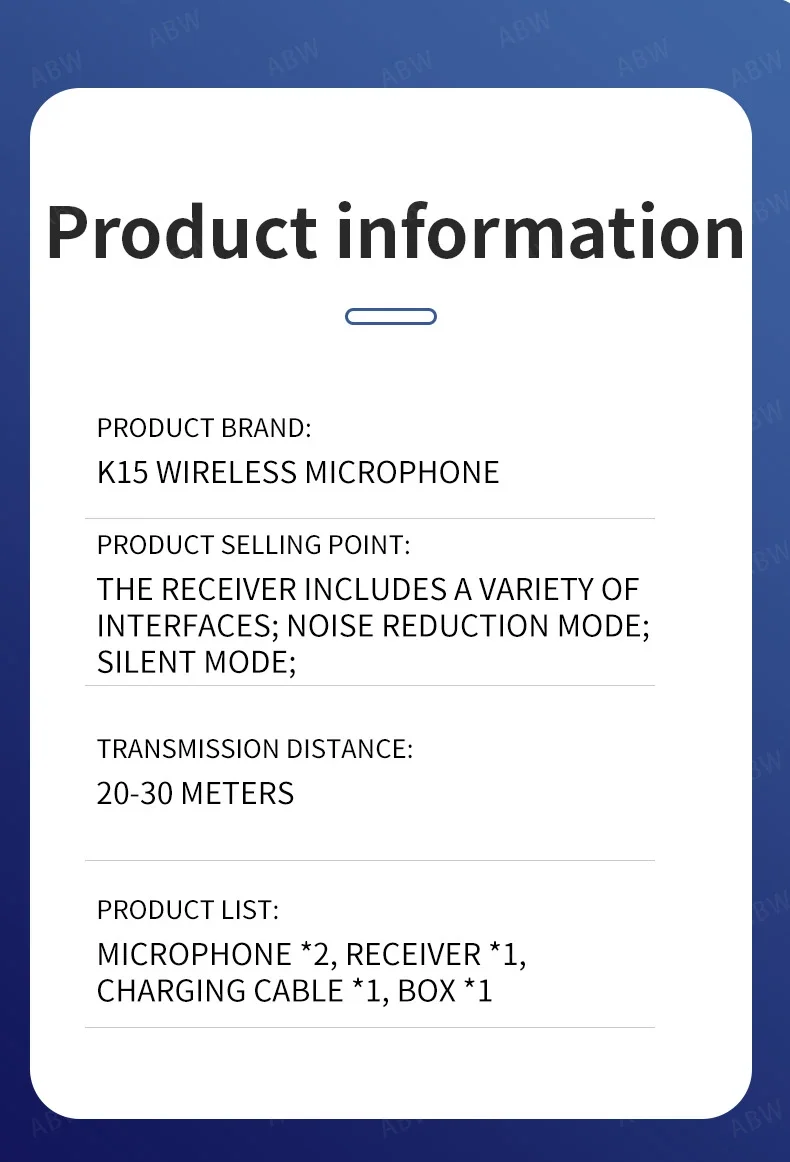 K15 3 In1 Lavalier Microphone Noise Cancelling Audio Wireless Microphone 2.4g Wireless Lavalier ...