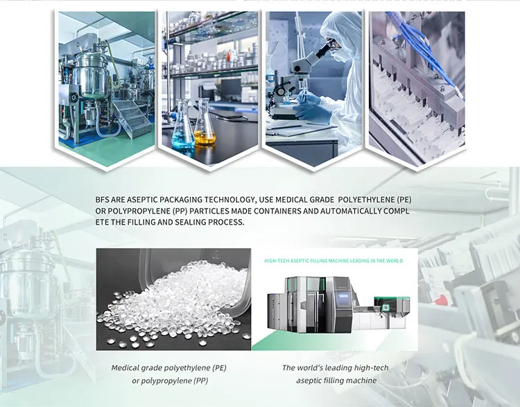 Plastic Ampoule Bottle Packaging 50ml Sterile Serum 1.5ml Medicine ...