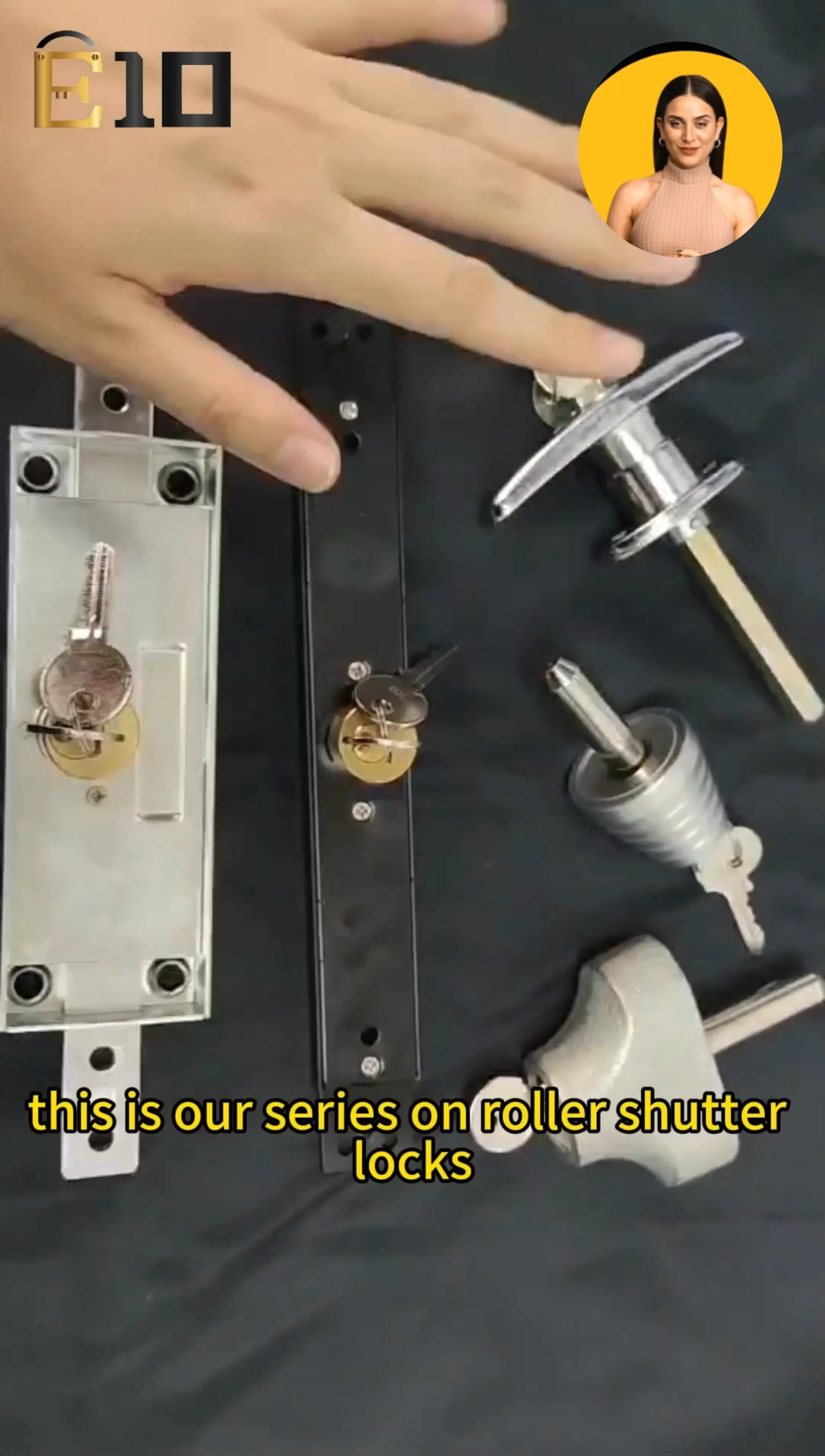 Cylinder Profile Ground Locks For Uk Garage Van Shop Roller Shutter Key ...