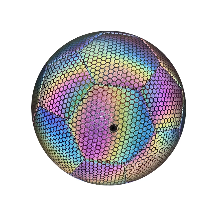 Wholesale Holographic Reflective Soccer Ball with Custom Logo