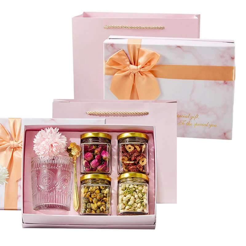 Iso9001 Cardboard Box Packaging For Tea Bag Gift Set Custom Logo Luxury ...