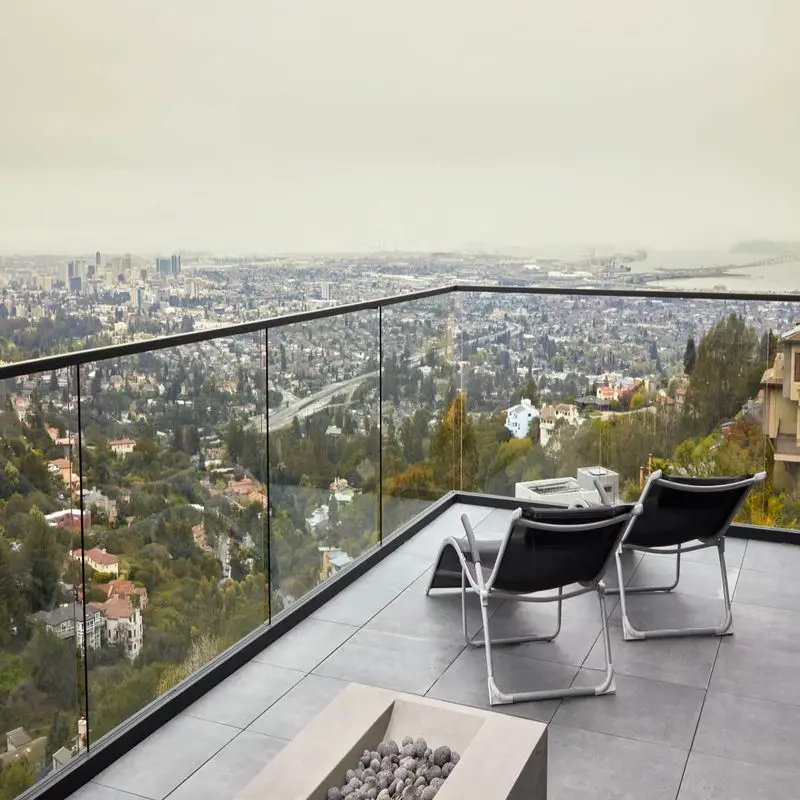 Vortex Railings Glass Railing System For Balcony Staircase Railing ...