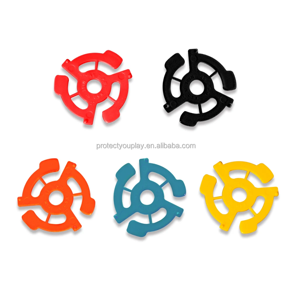 45 Rpm Record Adapters - Make 7" Records Fit Standard Turntables