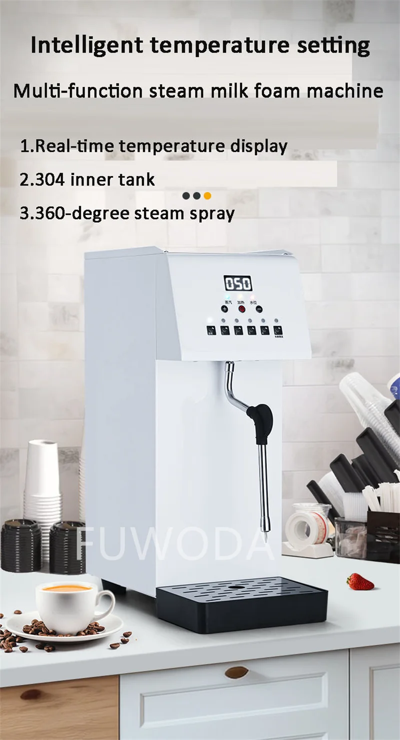 Single Milk Steamer 6L Boiler - High Quality & Versatile
