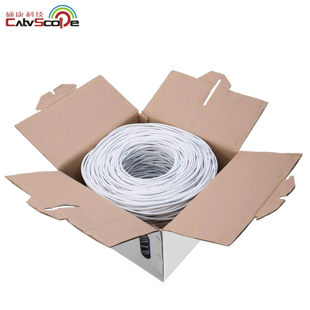 Cat5e Cca Utp Cable 305m Pull Box - 0.50mm - Buy Utp Cat5e Cca Utp ...